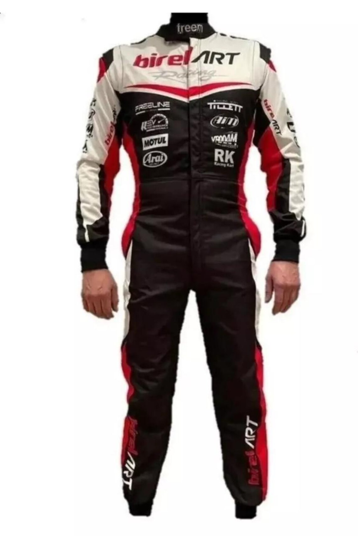 Birel ART Go Kart Racing Suit, (free Gloves, Balaclava) CIK/FIA Level 2 ...