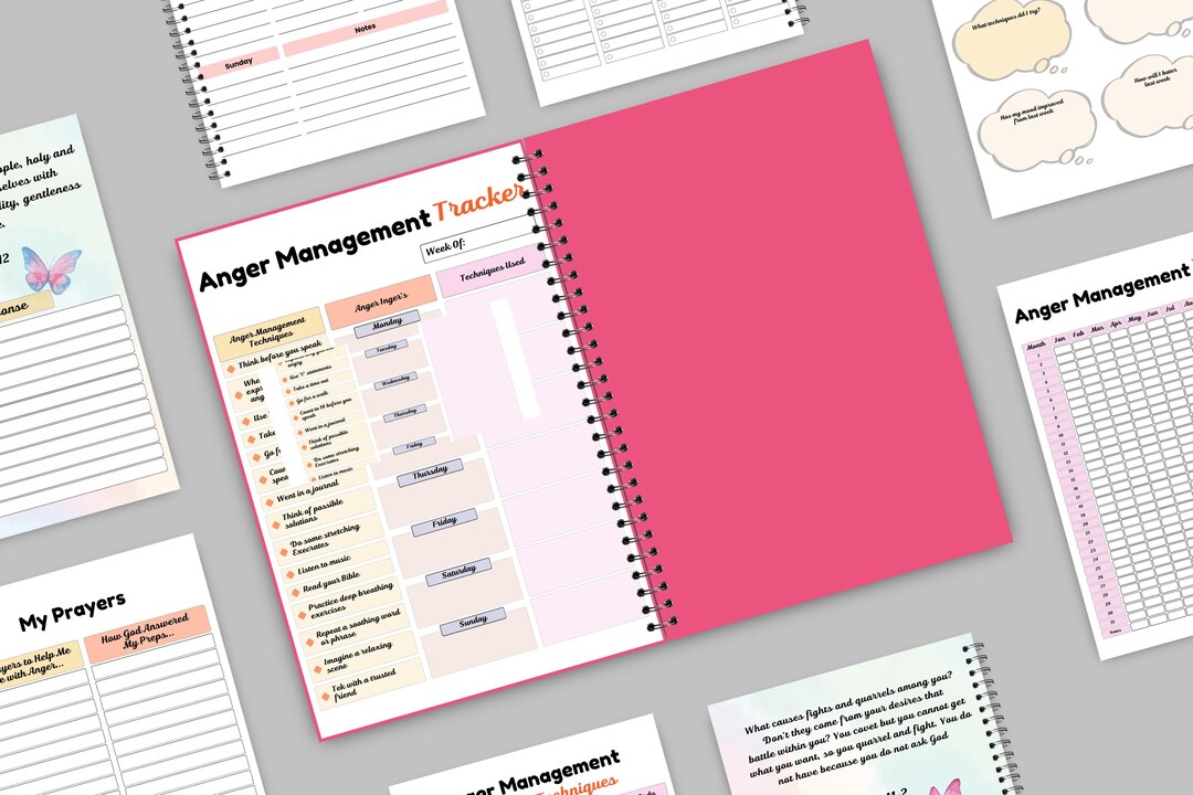 Anger Management Journal | Learn to Manage Your Emotions | Self-control ...