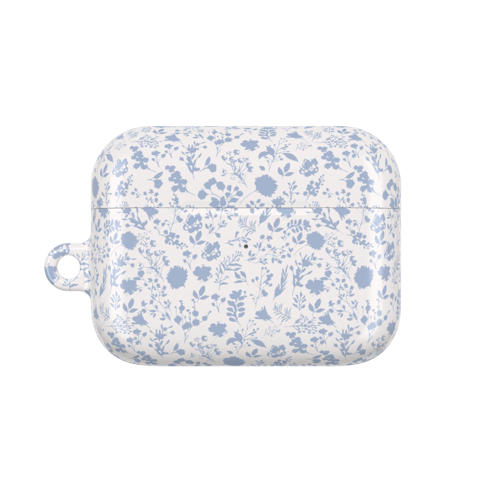 Dusty Blue Floral AirPod Case | AirPod Pros | Gift for Music Lovers ...