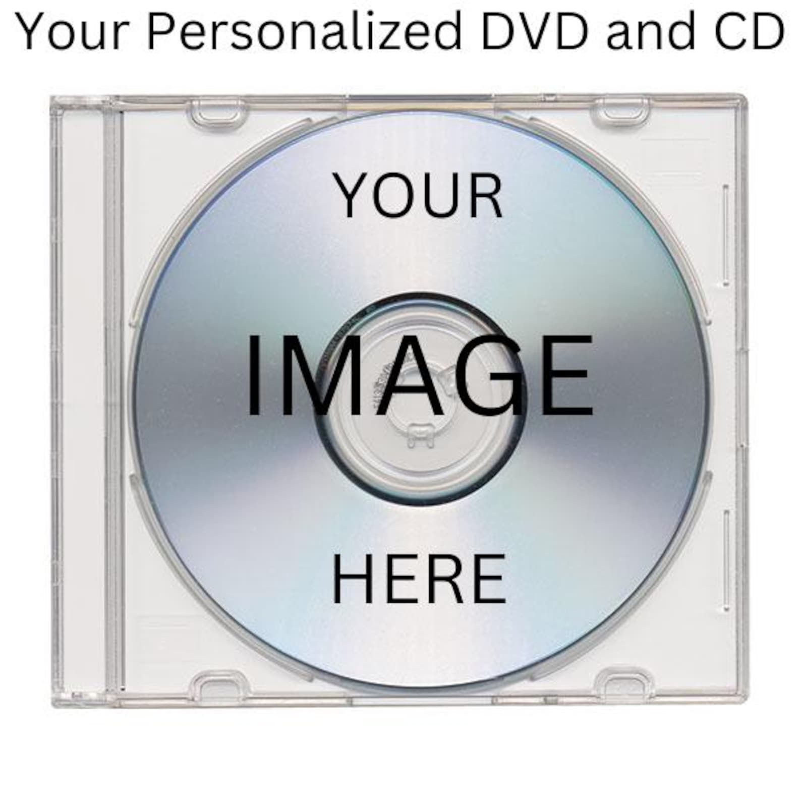 Custom DVD for Videos and CD for Audio With Personalized Jewel Case ...