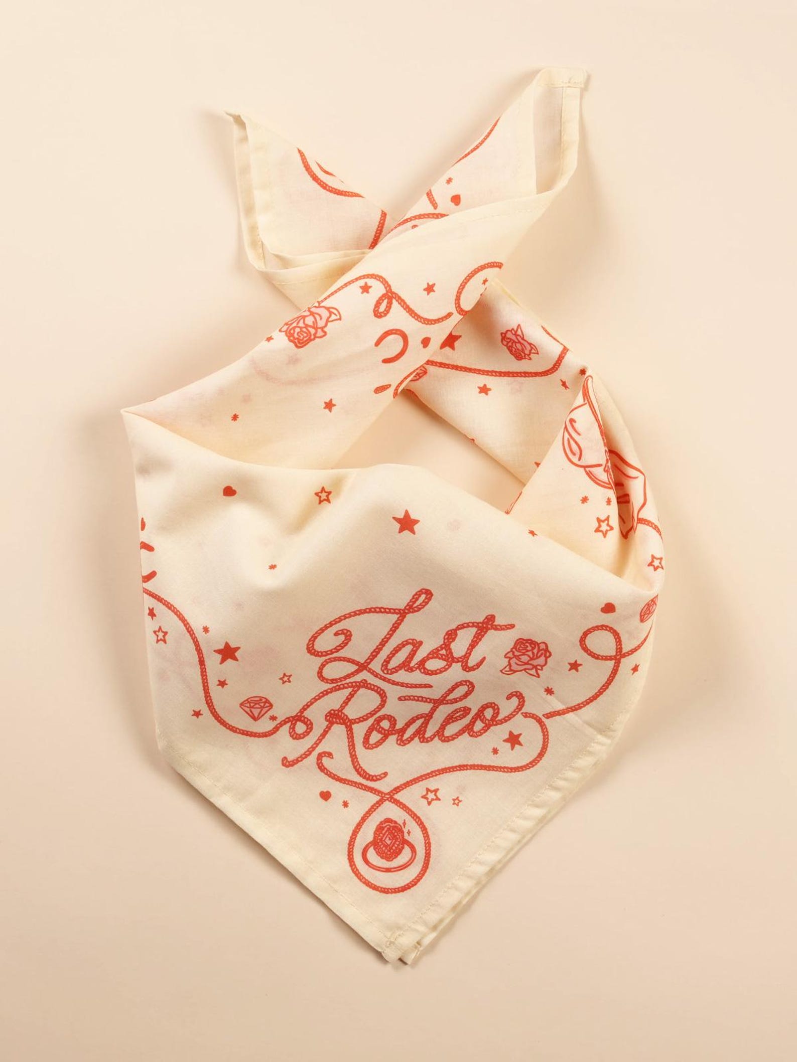 The Last Rodeo Bandana | Bridal Bandana | Bachelorette Party Bandanas ...