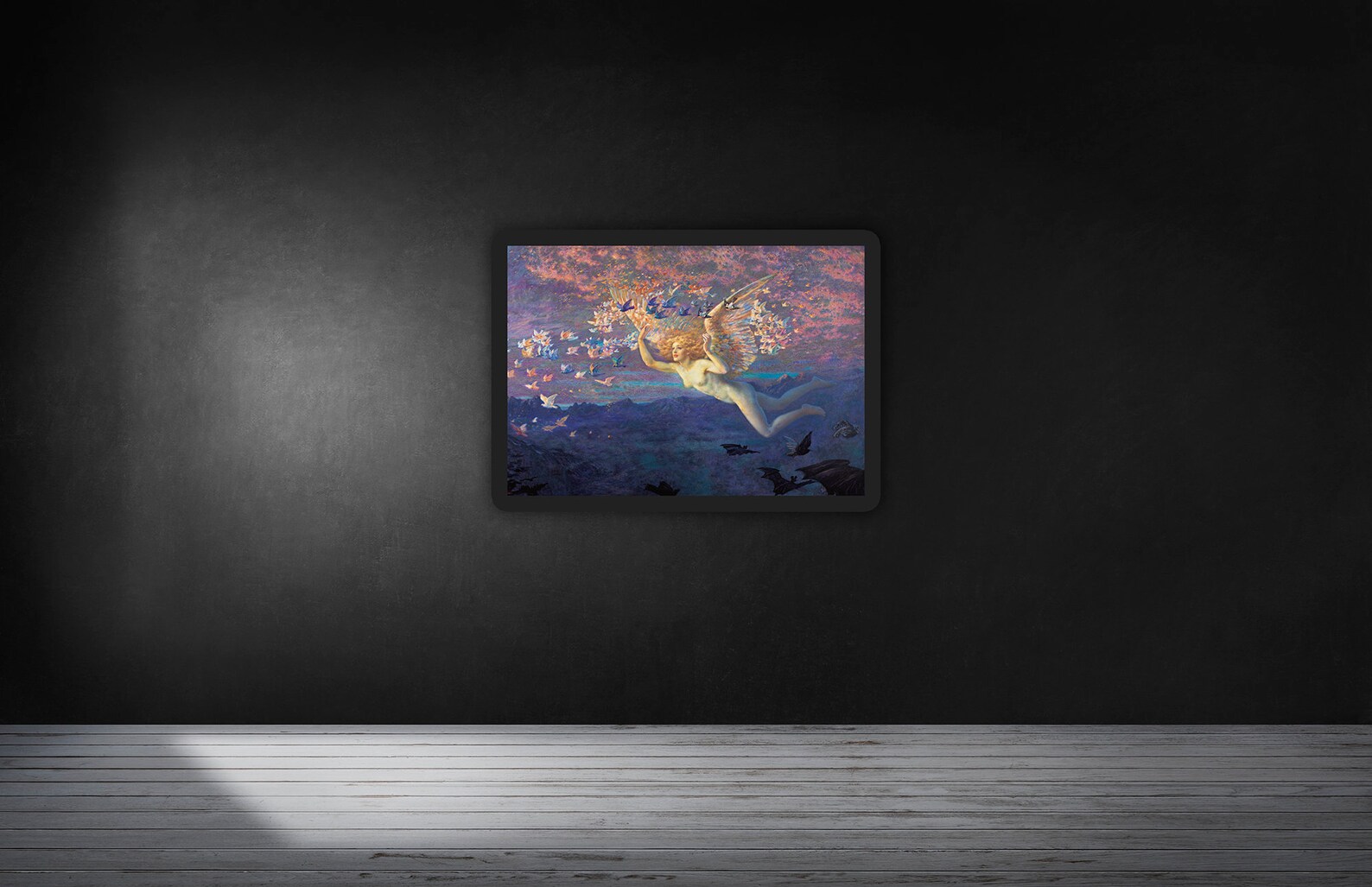 Edward Robert Hughes Wings of the Morning 10x7 Inch Print Pre ...