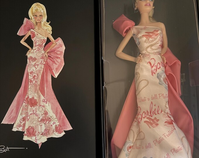 Barbie Rose Splendor – Pink Label Collector Doll – New in Box - Etsy
