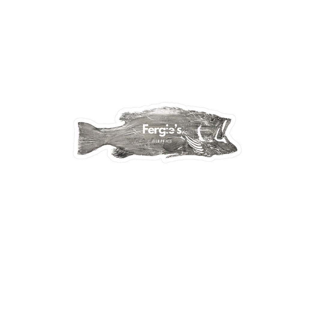 Grouper Sticker - Etsy