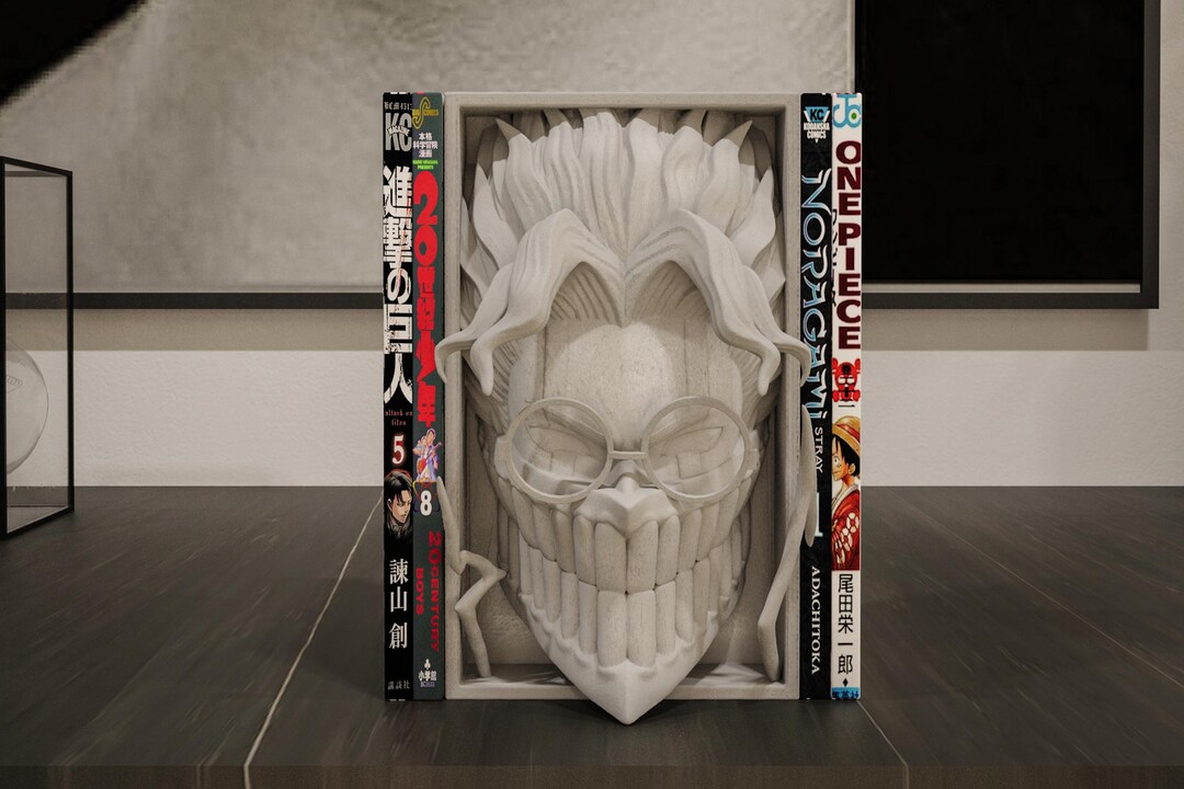 Okarun Manga Book Nook – Handmade Diorama Shelf Insert – Anime Figure ...