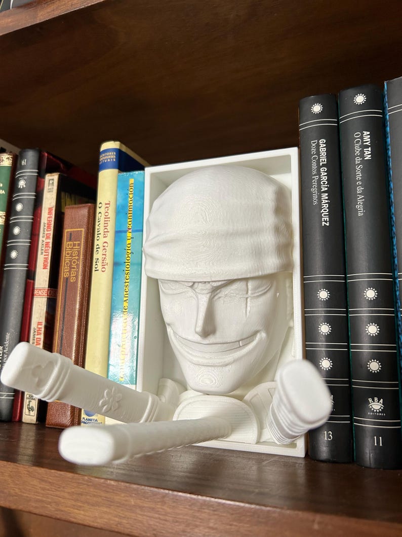 Zoro Book Nook – One Piece Manga Diorama – Anime Shelf Insert ...