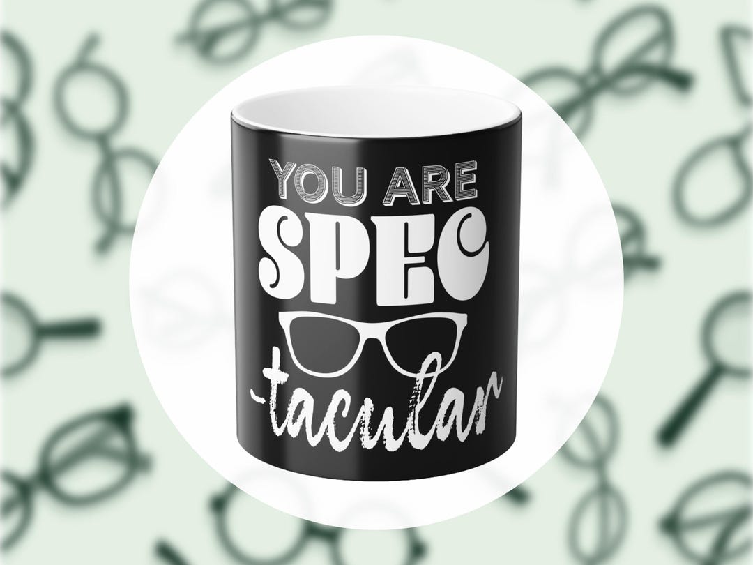 Color Changing Mug | Optical Gift | Glasses Gift | Optician Gift ...