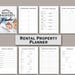 Rental Property Planner, Real Estate Organizer, Landlord Journal ...