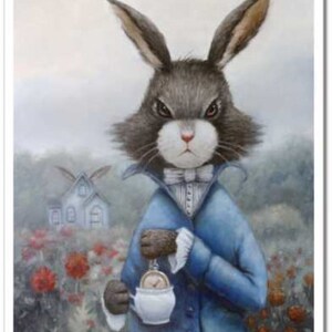 March Hare Print 3 Sizes Available - Etsy