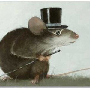 Blind Mouse #3 Print- Gift for Fairytale Lovers - Etsy