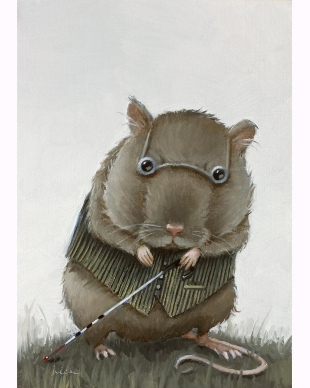 Blind Mouse #1 Print - Etsy