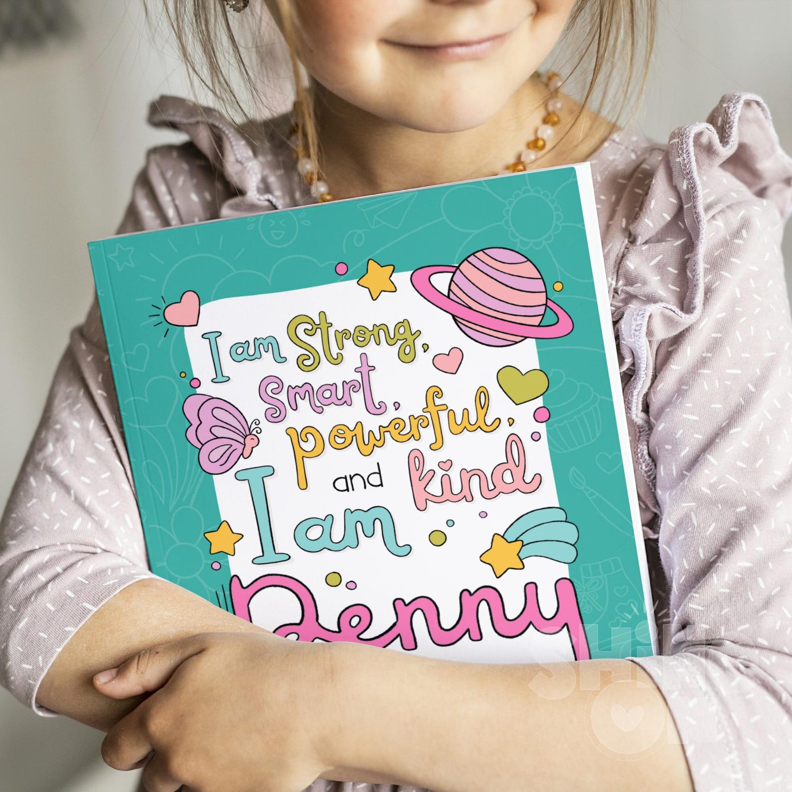 Personalized Kids Coloring Book for Girls, Custom Coloring Book for ...