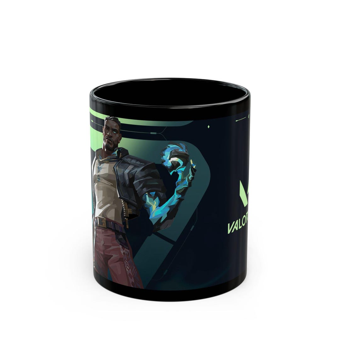 Valorant Veto Black Mug - Gaming Coffee Cup, 11oz, 15oz, Gamer Gift ...