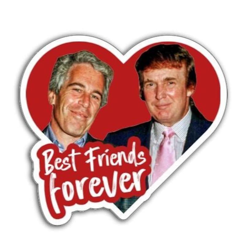 Jeffrey Trump Sticker - Etsy