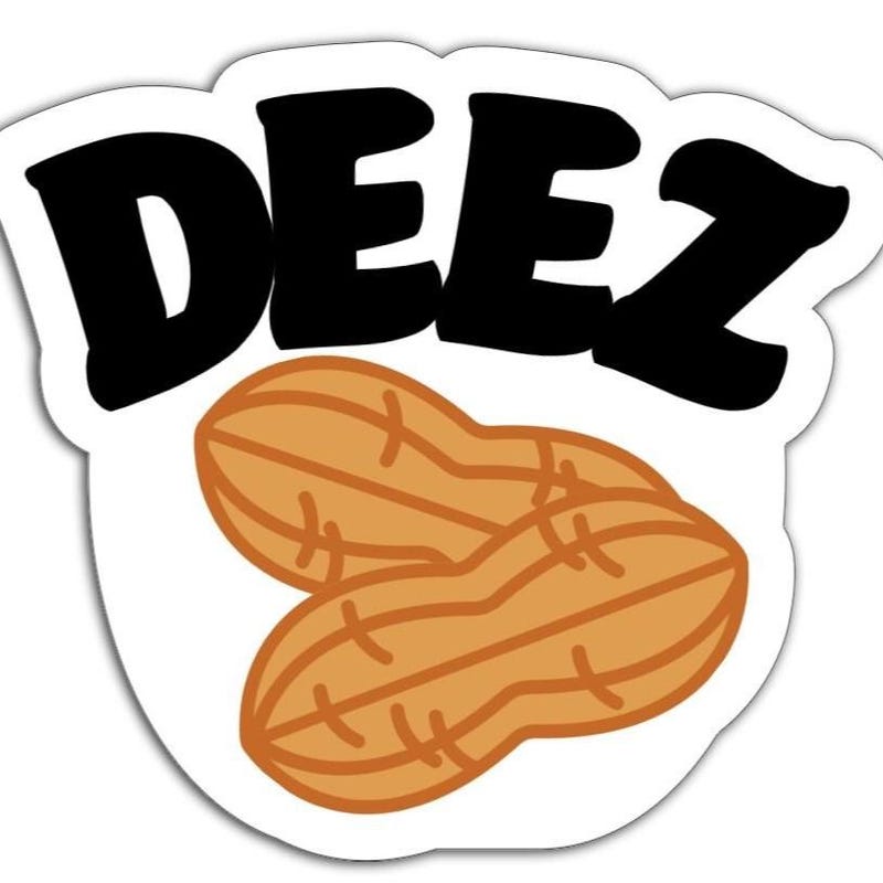 Deez Nuts Decal - Etsy