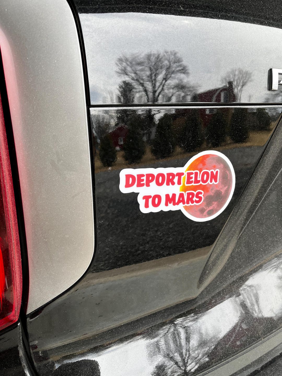 Deport Elon to Mars Magnet, Car Decal, Democrat, Bumper Sticker, Trump ...