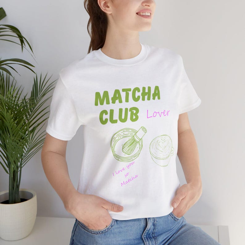 Matcha Club Vintage T-shirt, Green Tea Lover Tee, Japanese Tea Ceremony ...