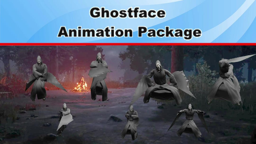 DBD Ghostface Animation Package - Etsy