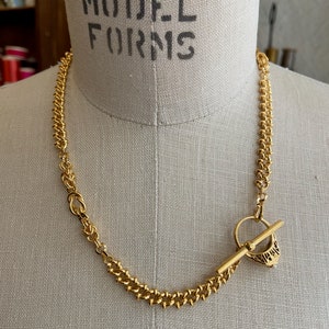 Love Knot Vintage Chain Wrap in Gold Finish - Etsy