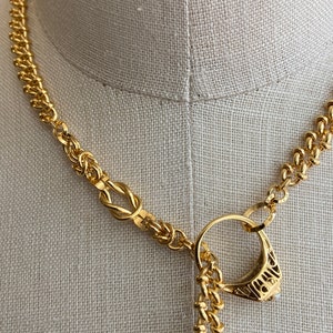 Love Knot Vintage Chain Wrap in Gold Finish - Etsy