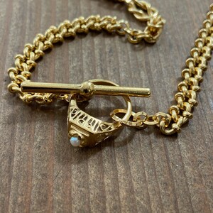 Love Knot Vintage Chain Wrap in Gold Finish - Etsy