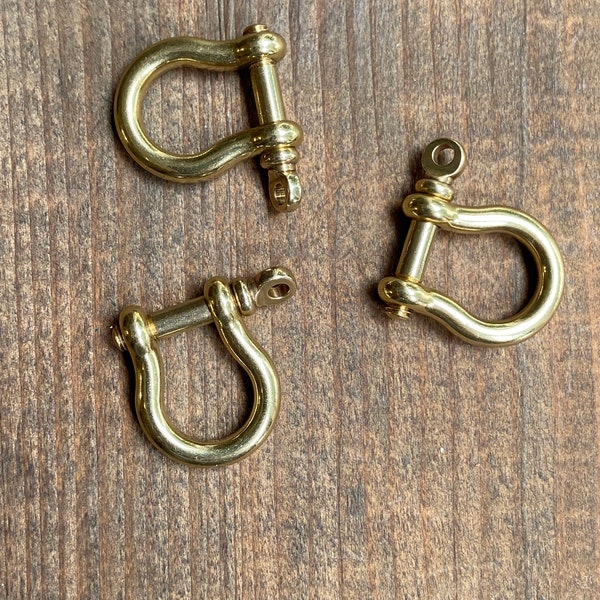 Brass Shackle - Etsy