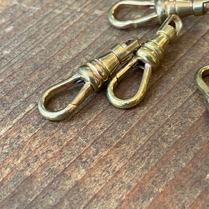 Vintage Solid Brass Swivels - Etsy