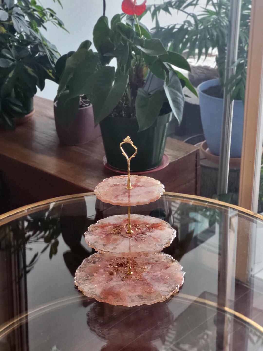 3 Tire Stackable Baking Rack Cooling and Display Stands for Cookies and ...