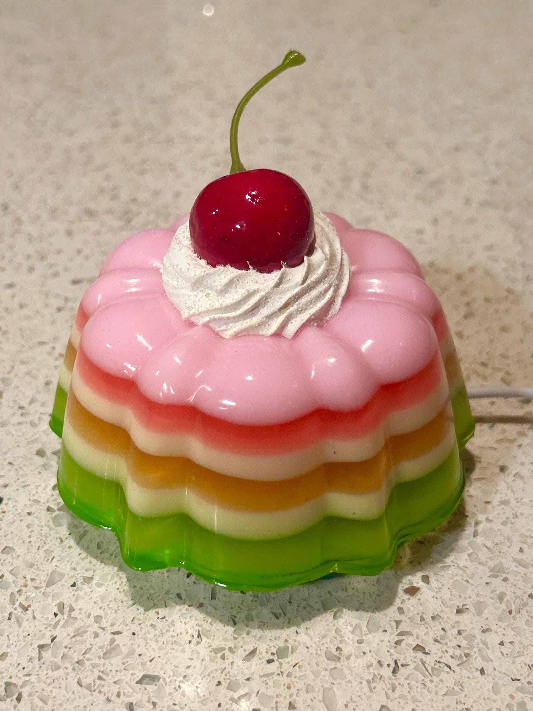 Rainbow Spring Summer 1960’s Light Jello Mold Kitschy Resin Retro ...