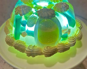 Spaghettios and Hot Dogs 1960’s Light Jello Mold Kitschy Resin Retro ...