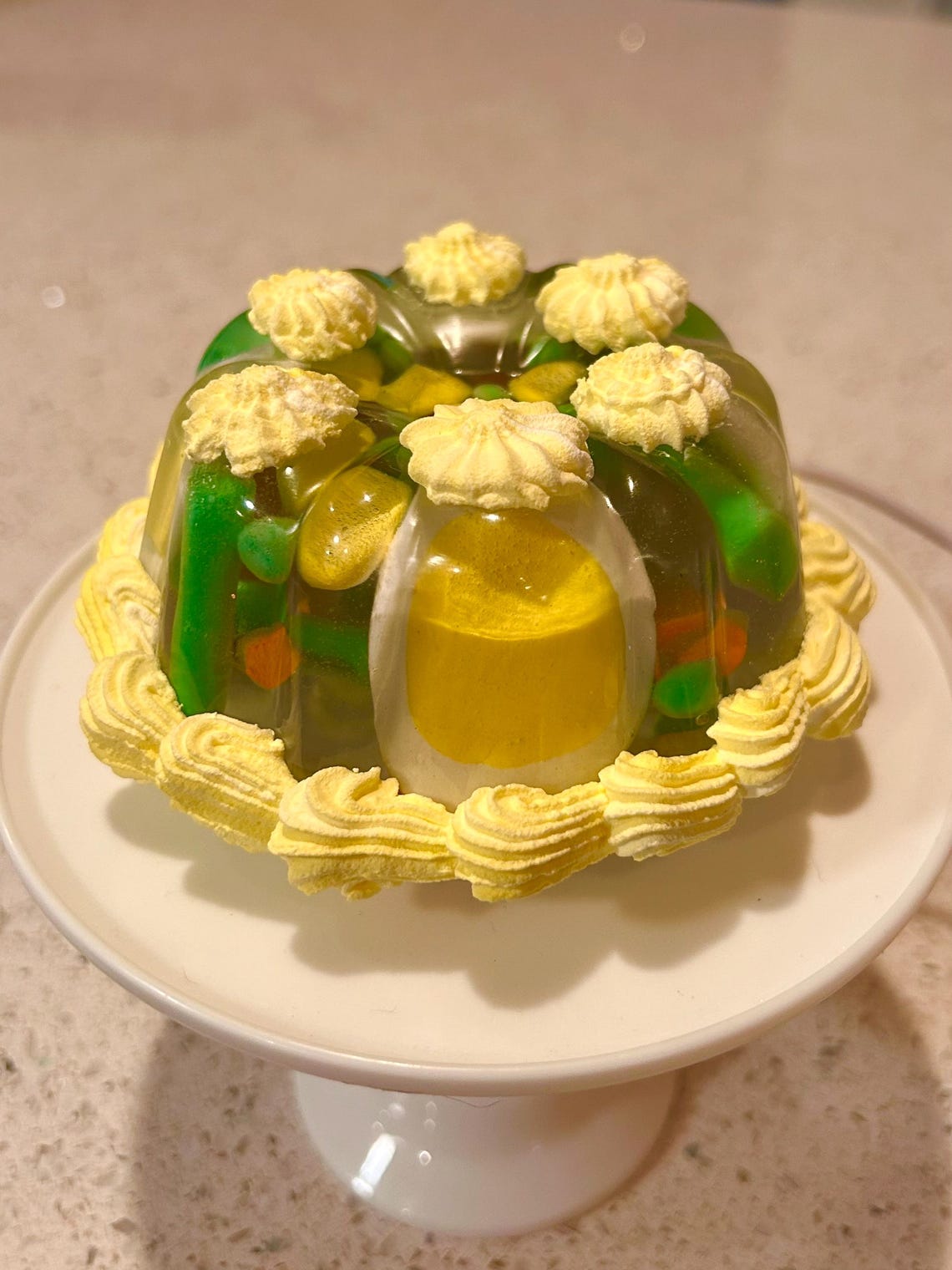 Retro Jello Mold Resin Light Handmade Kitschy Kitchen Decor - Etsy