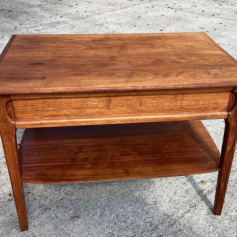 Mid Century End Table - Etsy