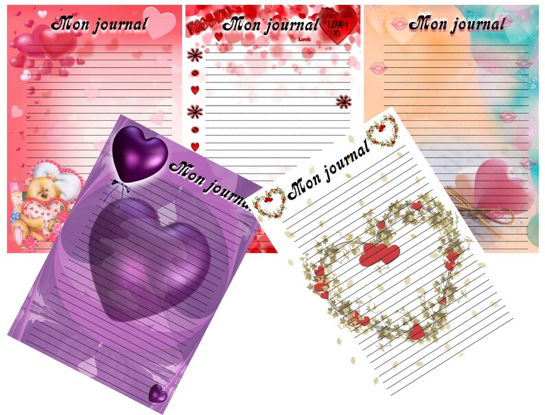 Personalized Printable Diary Pages, Creative PDF Journal, Bullet ...