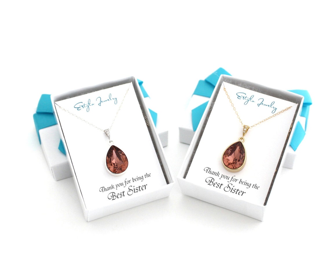 Two Sister Jewelry, Matching Sister Necklaces, 2 Sister Necklace ...