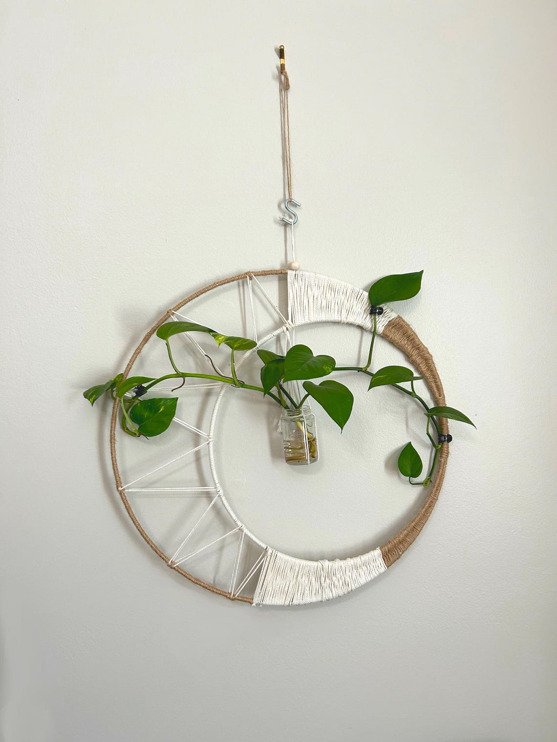 Macrame Propagation Wall / Window Hanging Decor for Indoor Plants - Etsy