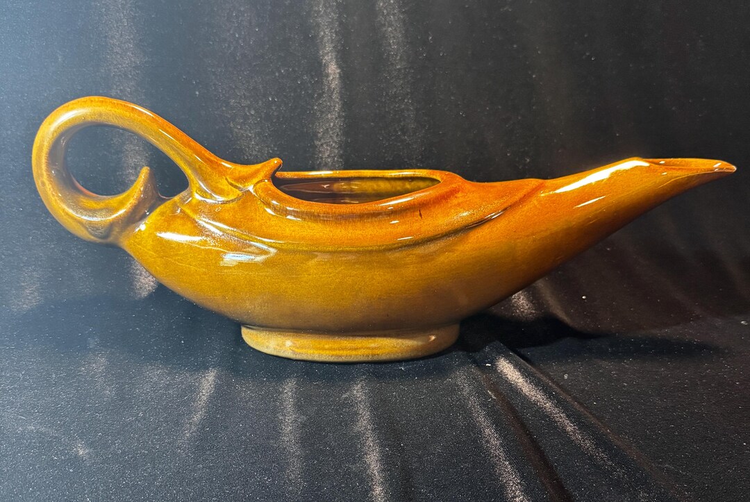Van Briggle Ceramic Art Piece Genie Lamp - Etsy
