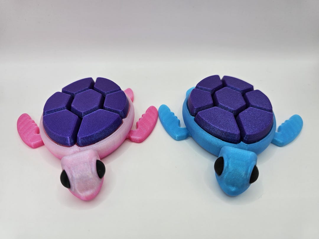 Turtle Clicker Fidget 3D Printed - Etsy