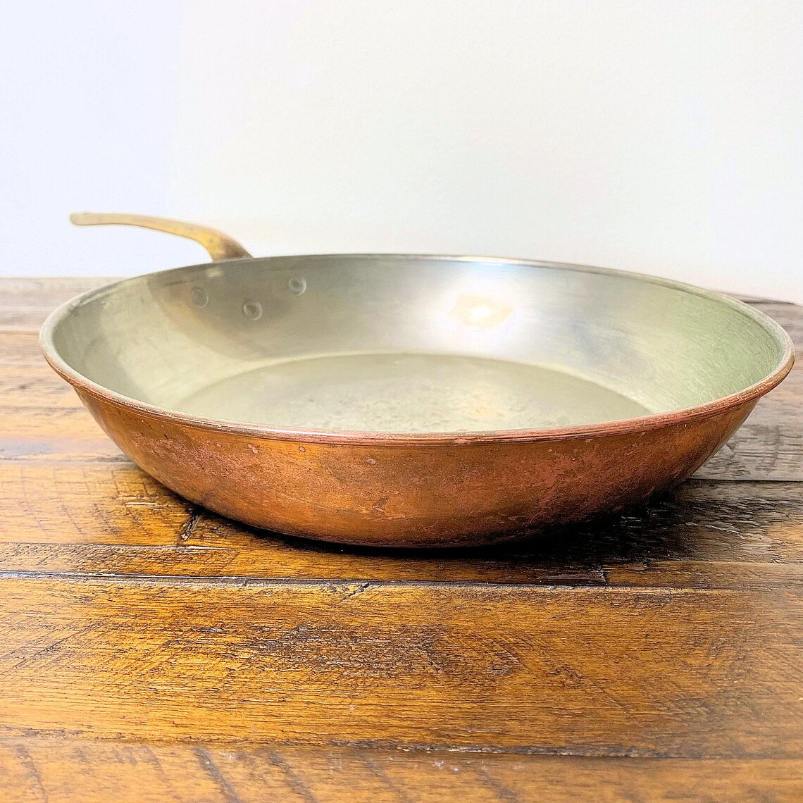 Vintage Portugal Copper Frying Pan Cookware - Etsy