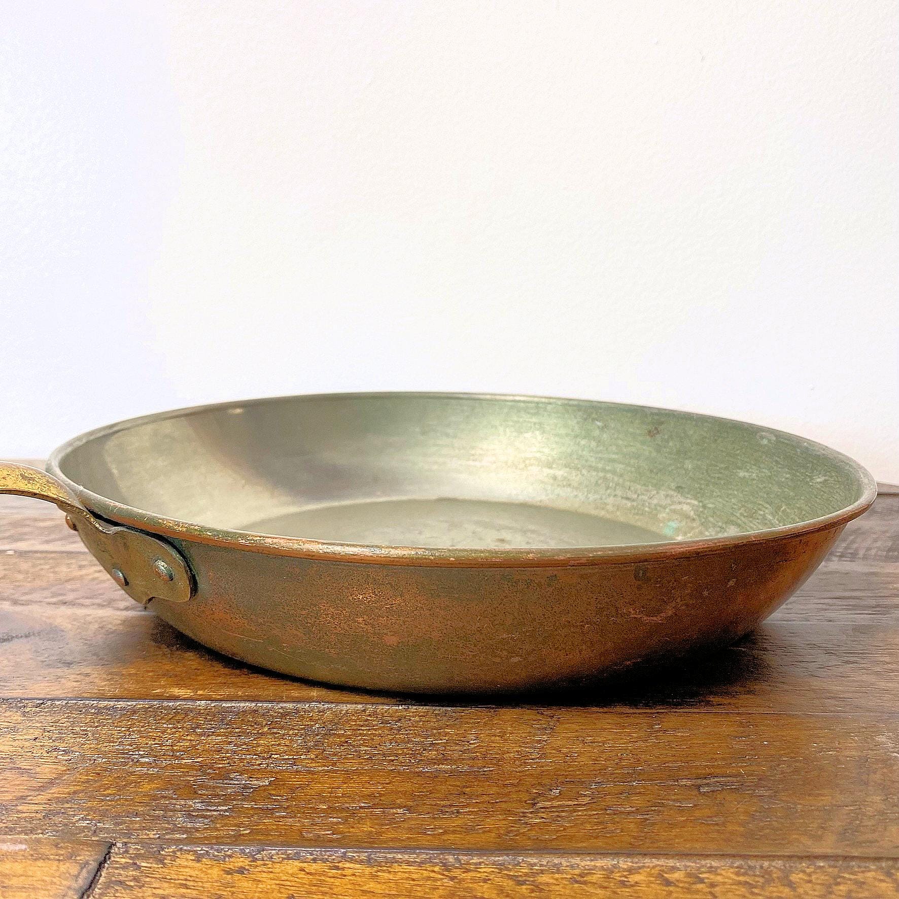 Vintage Portugal Copper Frying Pan Cookware - Etsy