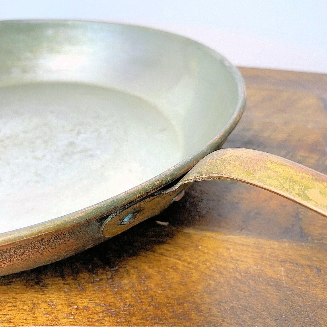 Vintage Portugal Copper Frying Pan Cookware - Etsy