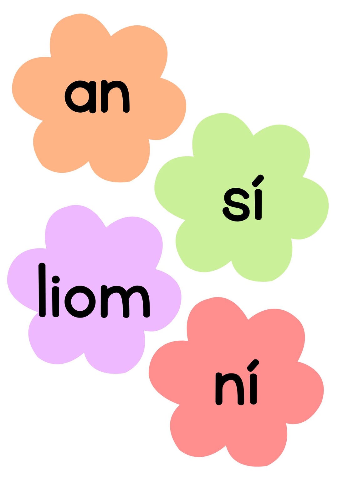 100 High Frequency Irish Words Display | Gaeilge Classroom Décor ...