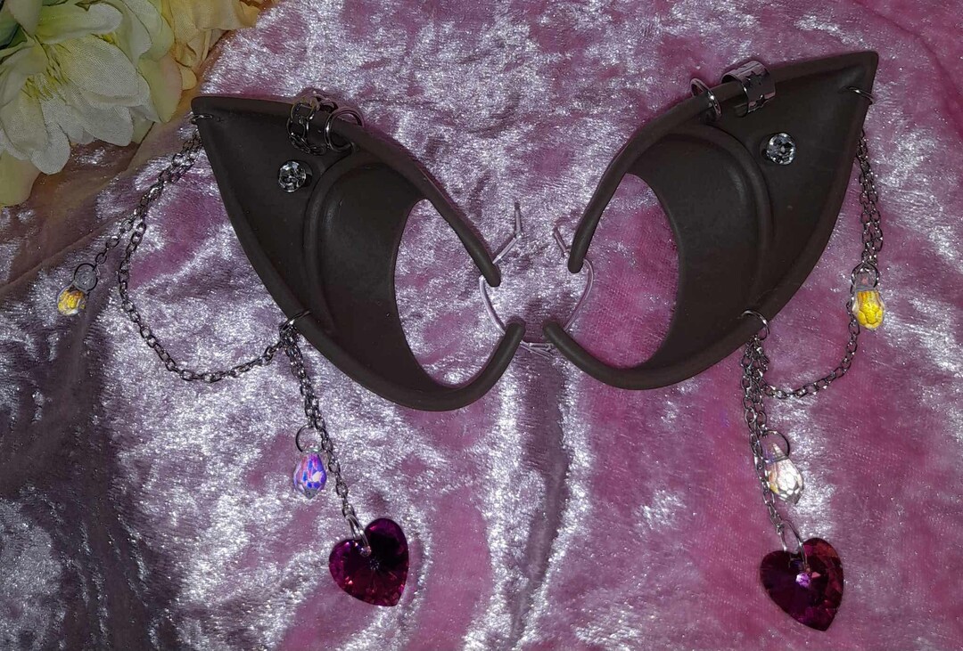 Hand Decorated Short Elf Ears. Cosplay. - Etsy