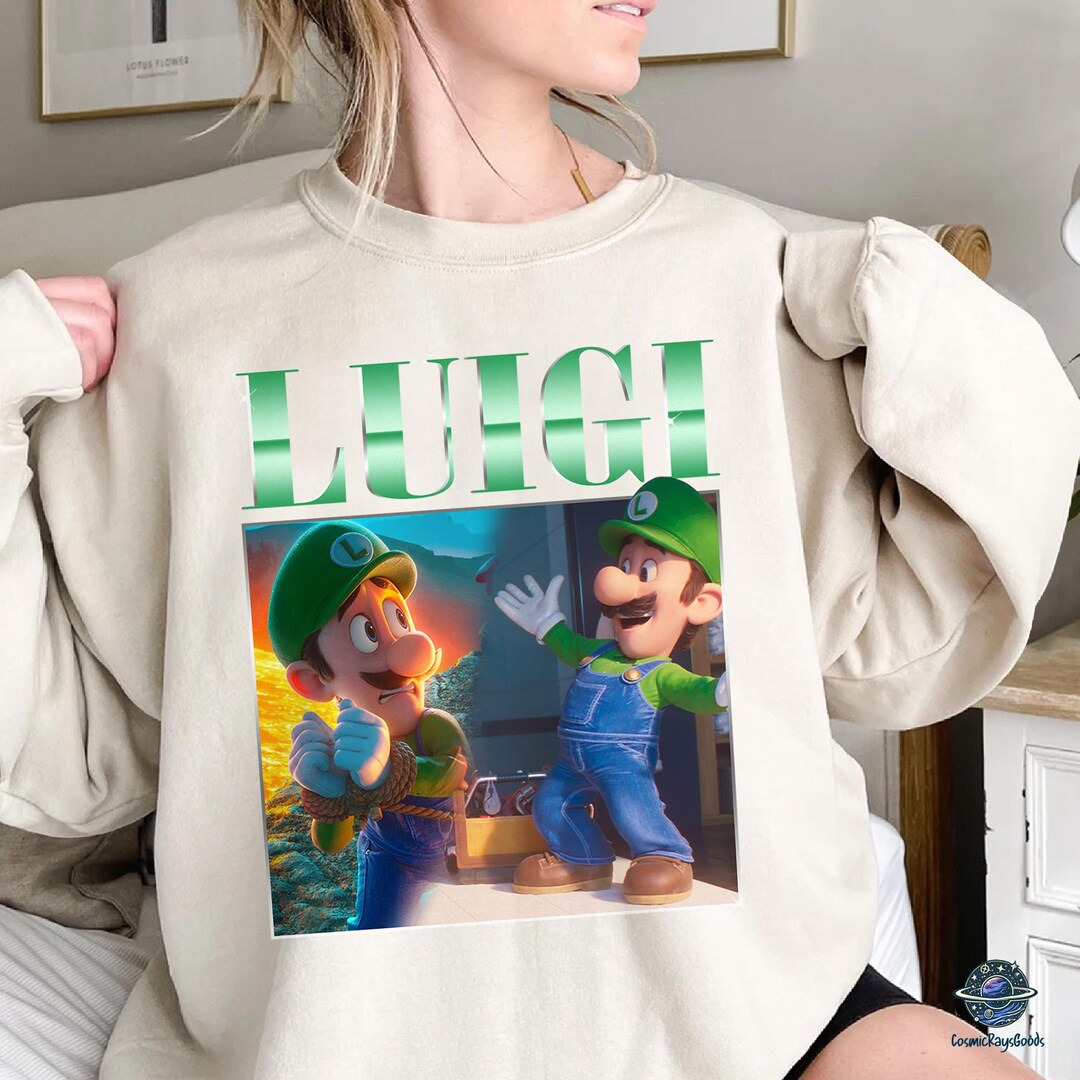 Mario Luigi Vintage Shirt, Funny Super Mario Luigi Shirt, Mario Bros ...