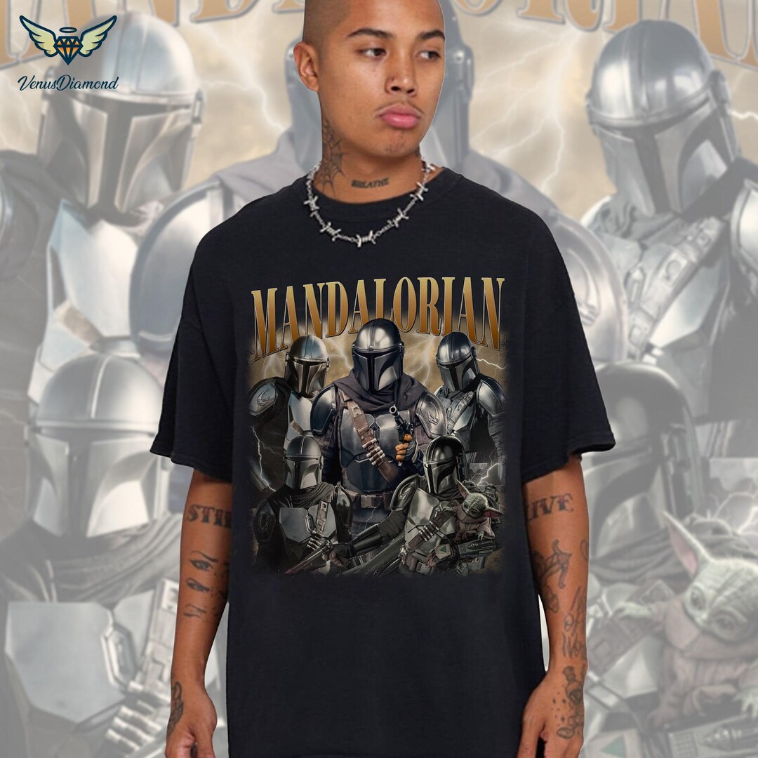 Pedro Pascal Mandalorian Bootleg Shirt, Pedro Pascal Vintage 90s Shirt ...
