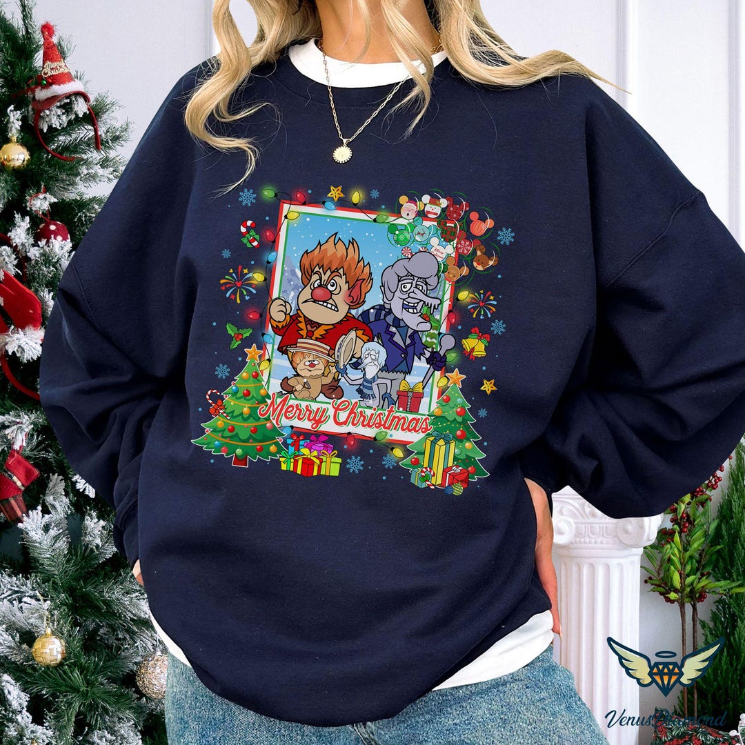 Miser Brothers Merry Christmas Sweatshirt, Miser Brothers Too Much ...