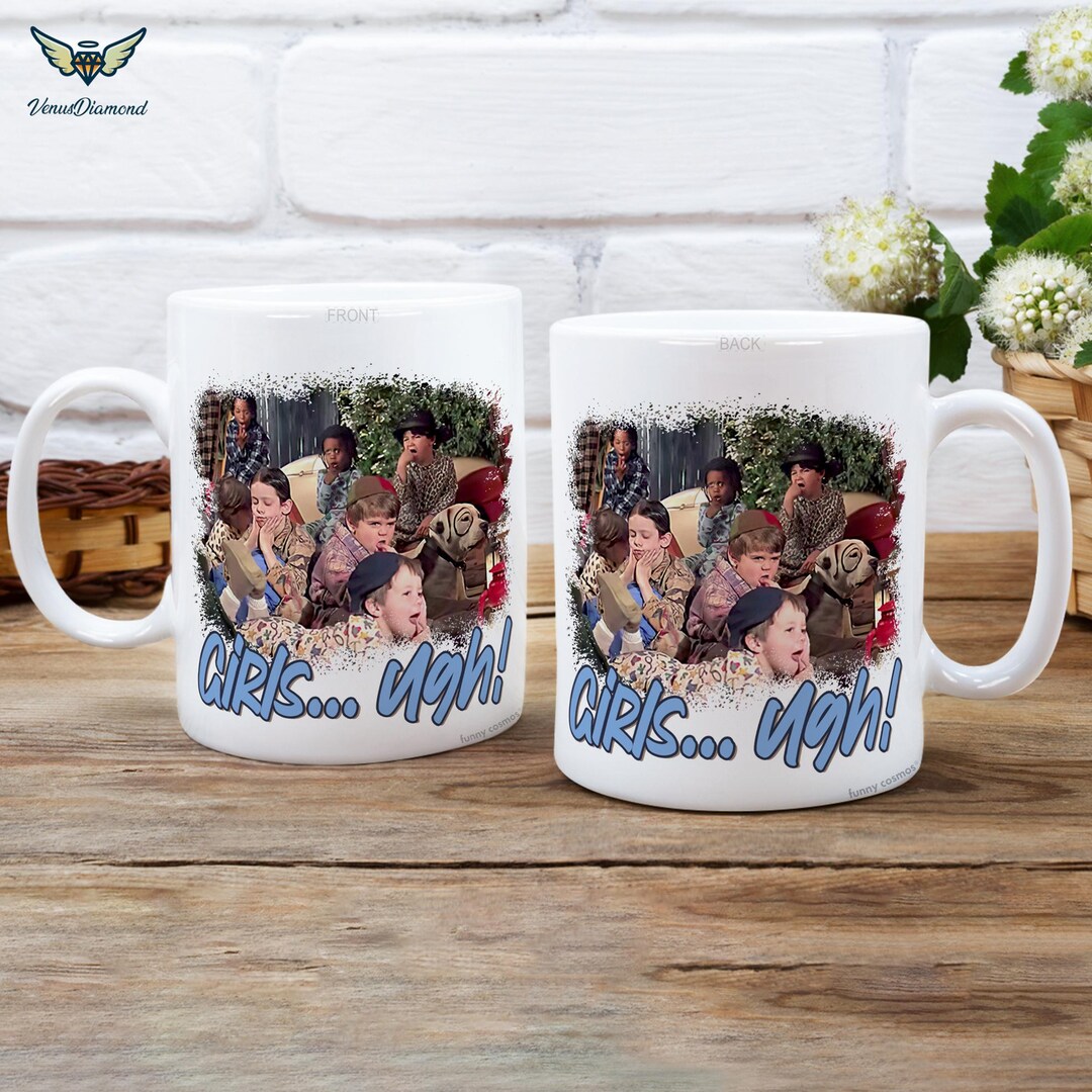 Girls Ugh Mug, Little Rascals Valentine Mug, Funny Valentines Mug ...