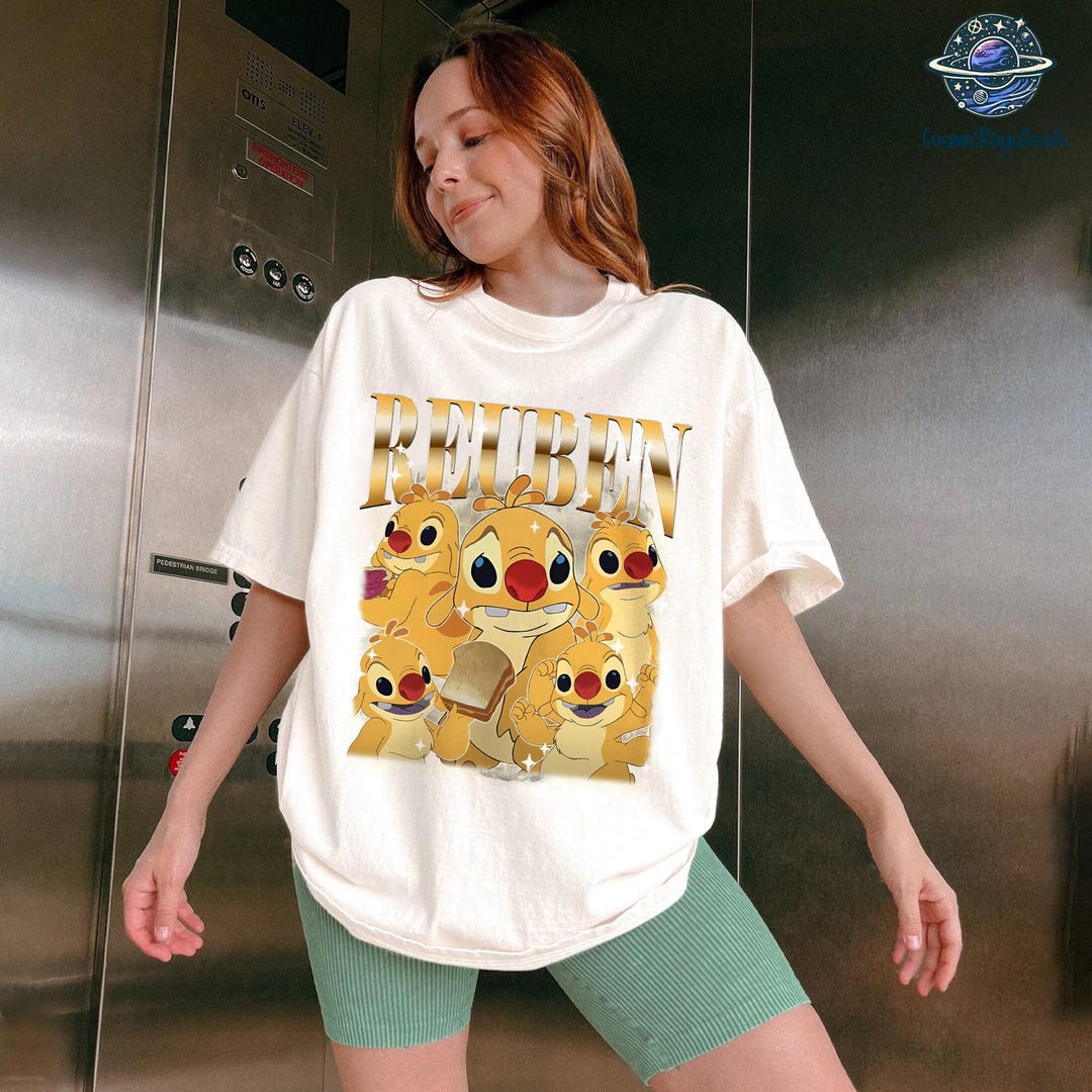Reuben Lilo and Stitch Homage T-shirt, Reuben’s Sandwich Shop Tee, 625 ...