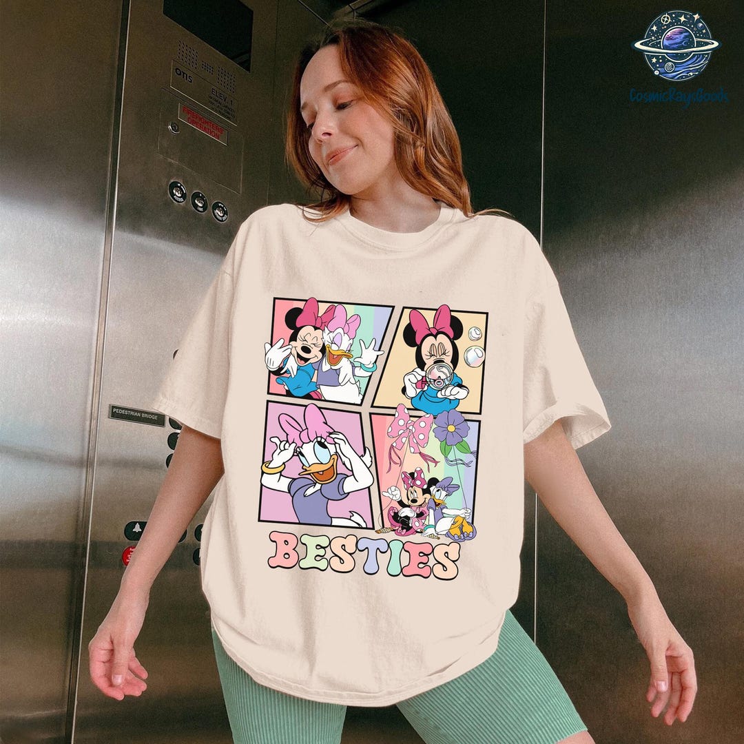 Minnie Mouse and Daisy Duck Besties Shirt, Disneyland Bestie Shirt ...