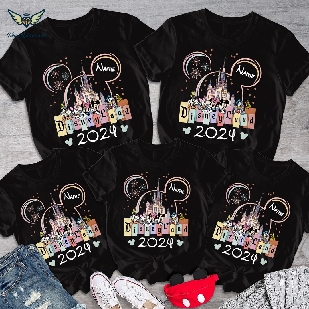 Custom Mickey and Friends Disneyland Trip Shirt, Magic Kingdom Shirt ...