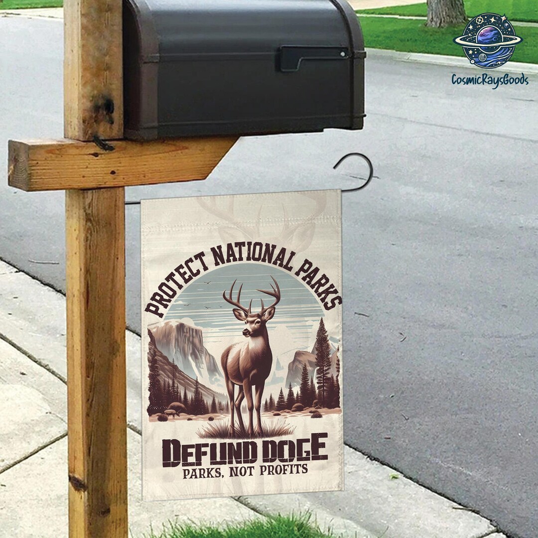 Support National Parks Flag, Protect National Parks Banner Garden Sign ...